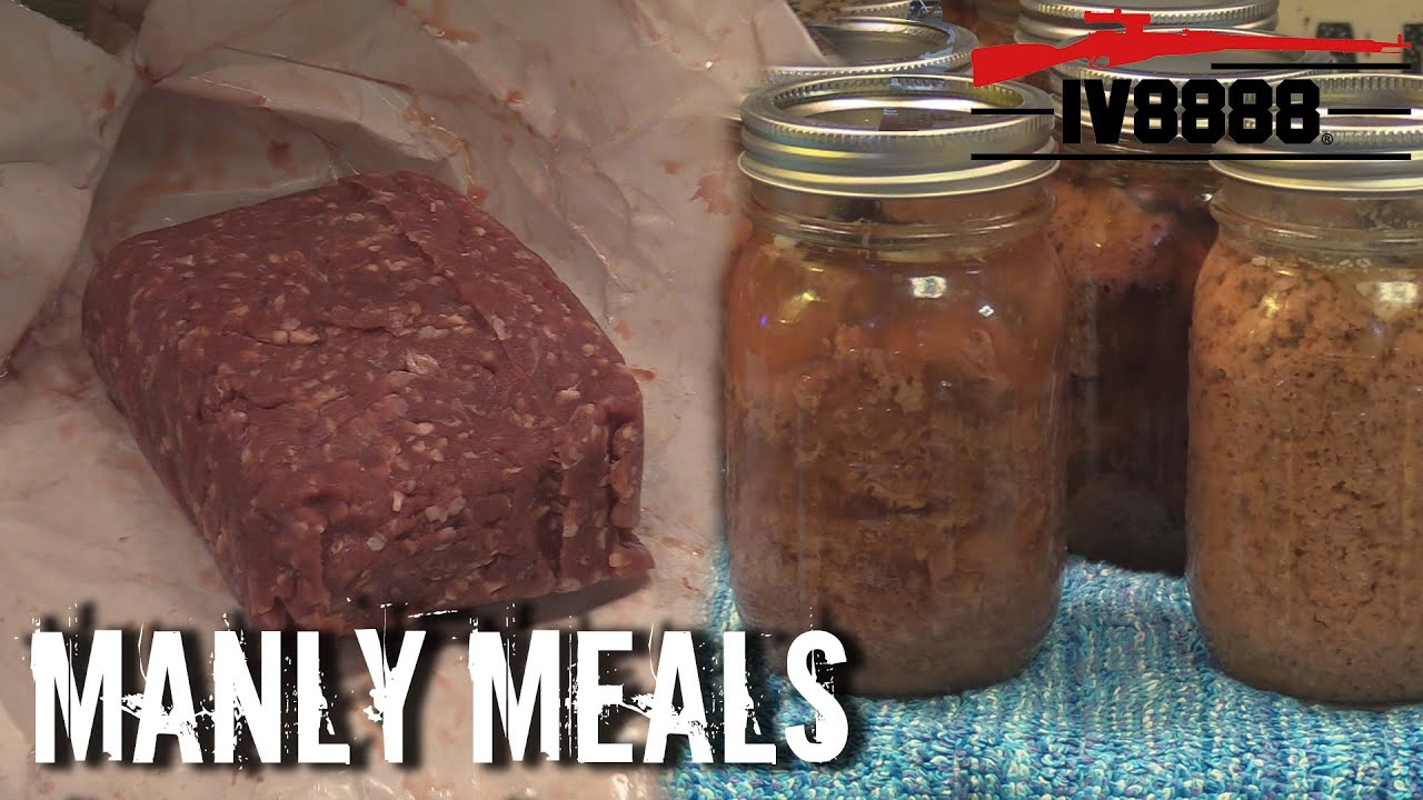 MANLY MEALS | Pressure Canning Venison - YouTube