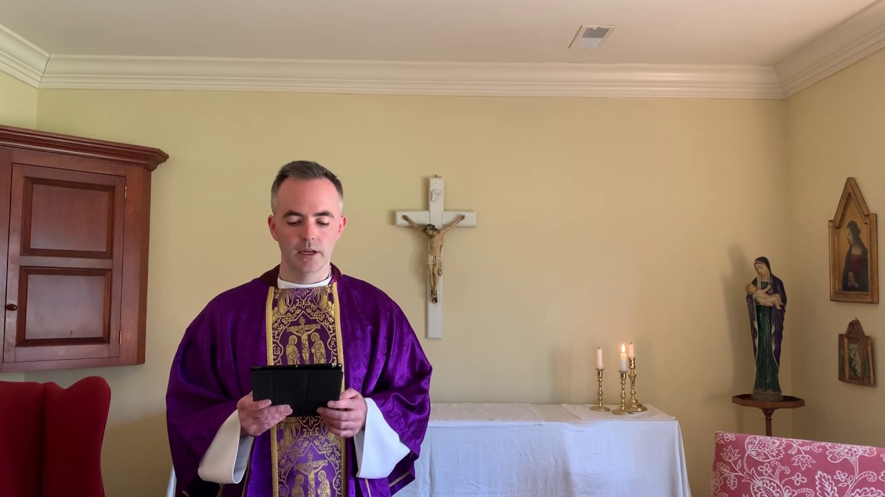 Father Buck Monday 3rd Week of Lent - YouTube