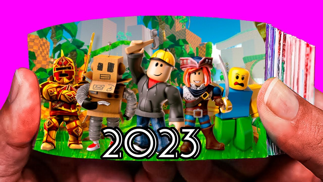 Evolution of Roblox Flipbook - YouTube
