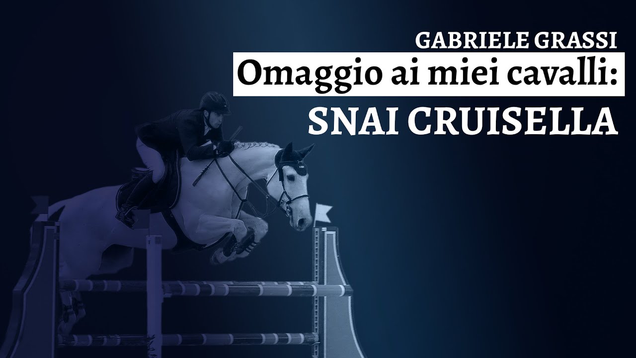 Gabriele Grassi | Omaggio ai miei cavalli: Snai Cruisella - YouTube