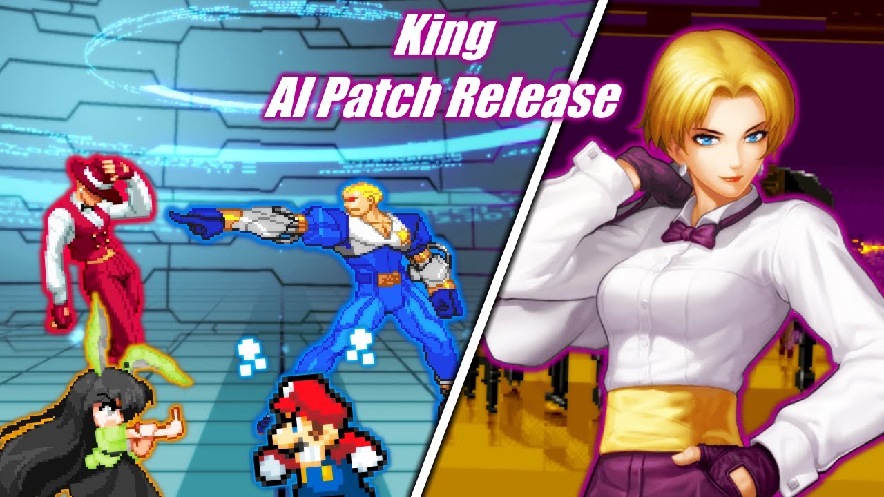 MUGEN AI Patch Release: King by Jmorphman - YouTube