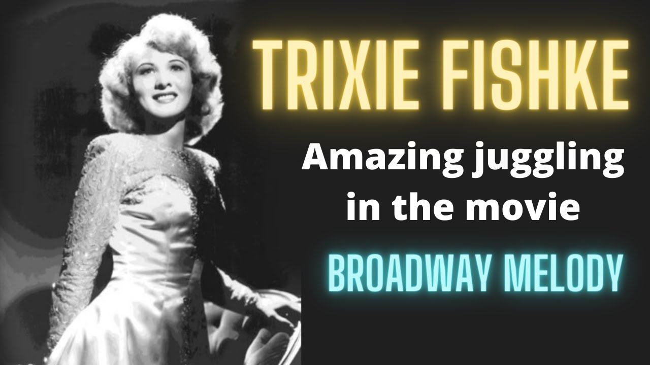 Juggling Trixie Firschke (1940) - YouTube