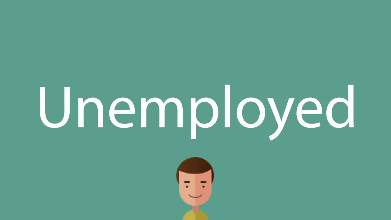 Unemployed pronunciation - YouTube