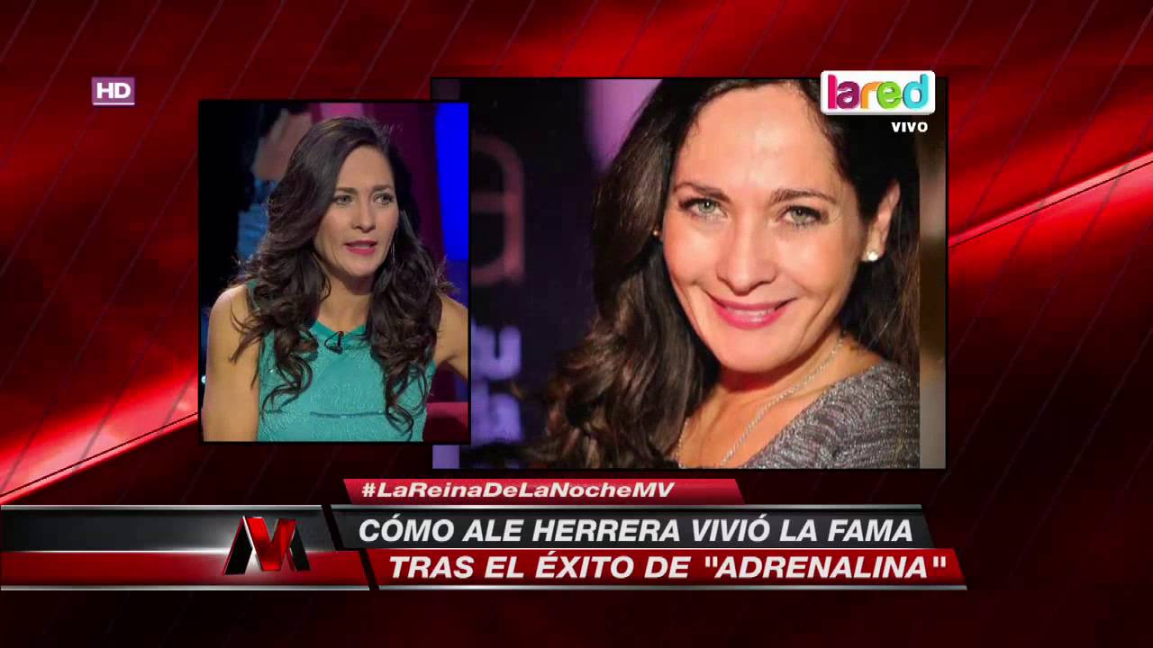 Alejandra Herrera vivió de esta manera el éxito de "Adrenalina" - YouTube