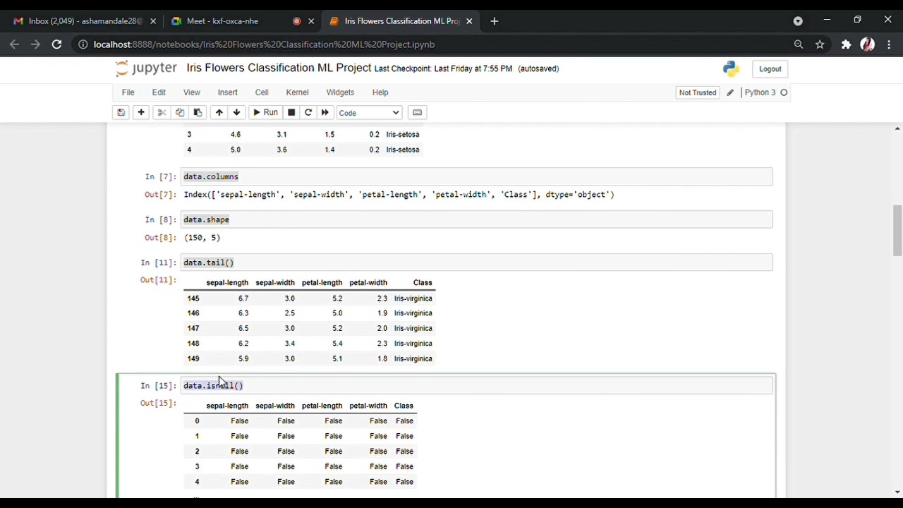 LGM intern task 1st Iris Flowers Classification ML Project - YouTube