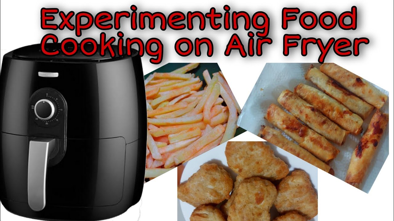 Cooking various foods using an Air Fryer | First Time Using Air Fryer ...