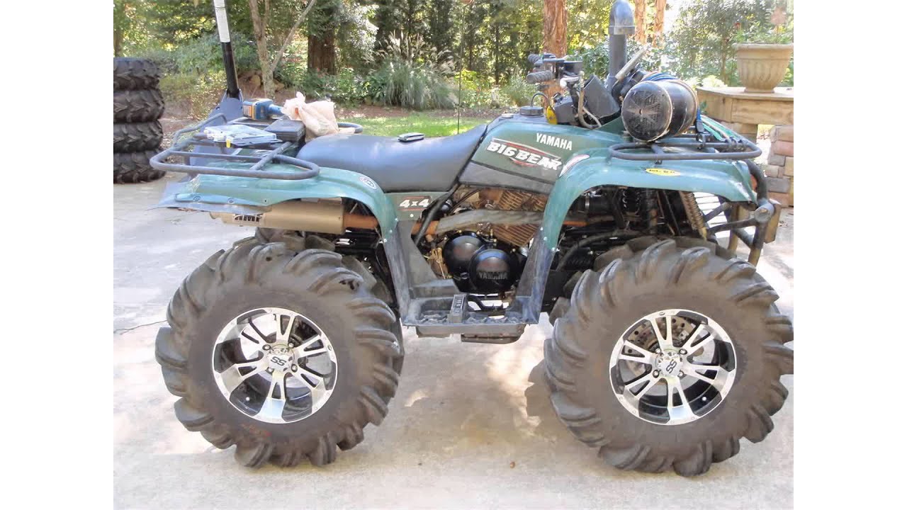 yamaha big bear 250 semi auto 2x4 - YouTube