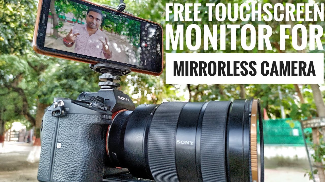 Use Your Smartphone As An On Camera Video Monitor - YouTube