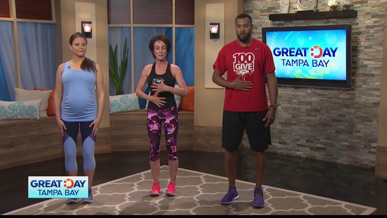 WTSP Great Day Tampa Bay 10/17/17 T-Tapp Tuesday - Lower Back Pain ...