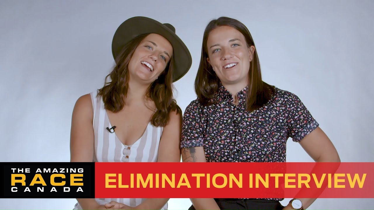 Meaghan & Marie Elimination Interview (The Amazing Race Canada S7 ...