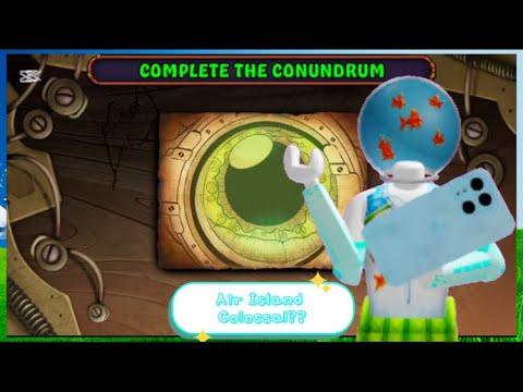 Air Island Colossal Awakening ??! || My Singing Monsters - YouTube