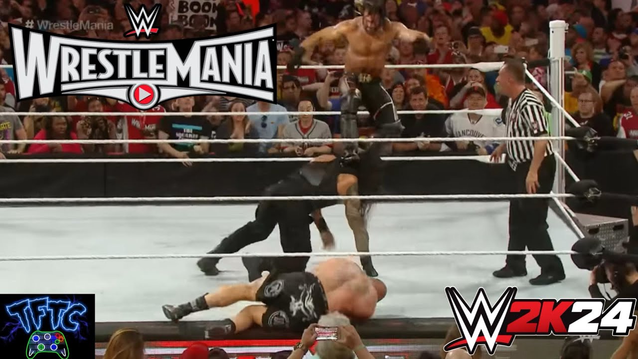 Seth Rollins turns the briefcase into a championship win brock Lesnar ...
