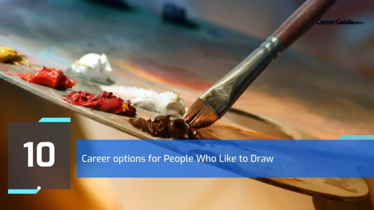Top 10 Career Options for People Who Love to Draw - YouTube