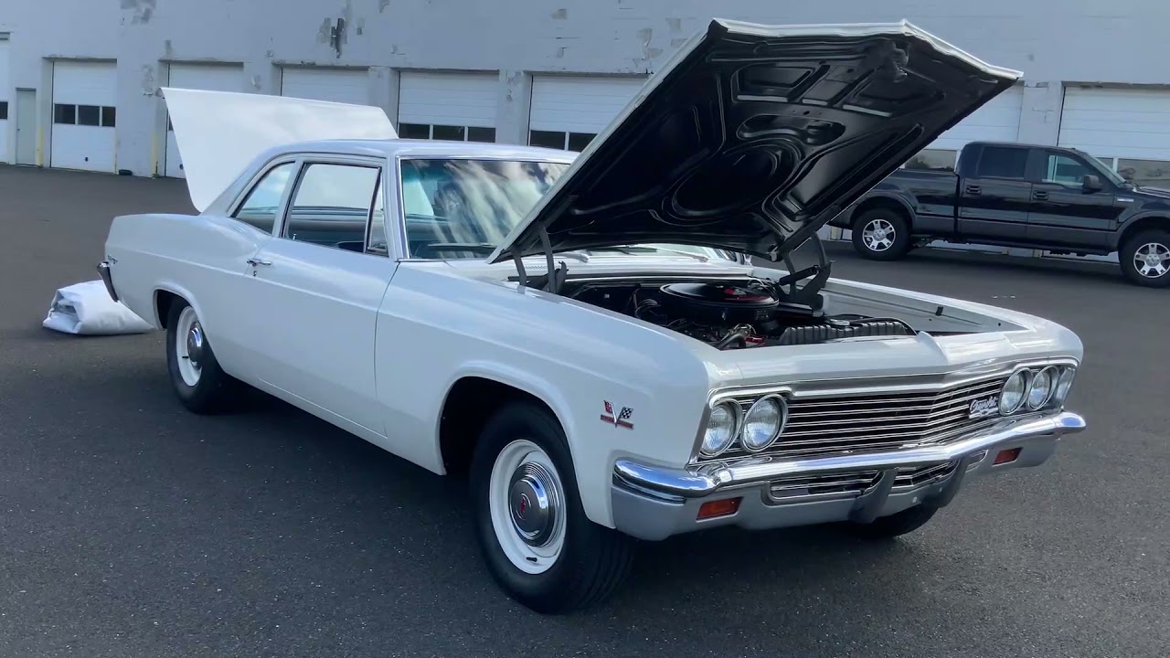 Sold! 1966 Chevrolet Biscayne At Old Forge Motorcars walk around - YouTube