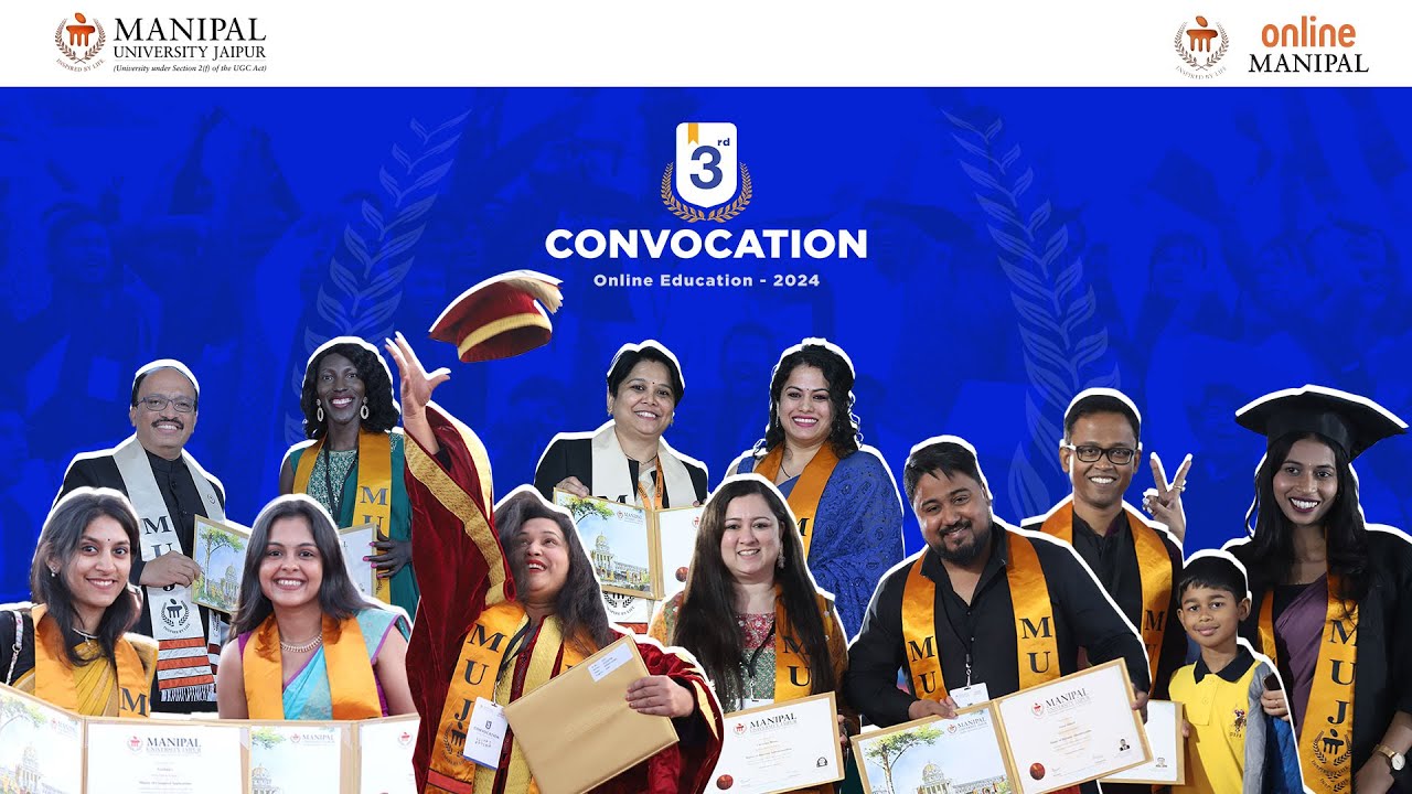 3rd Convocation - Online Education Highlights | Dreams, Dedication ...