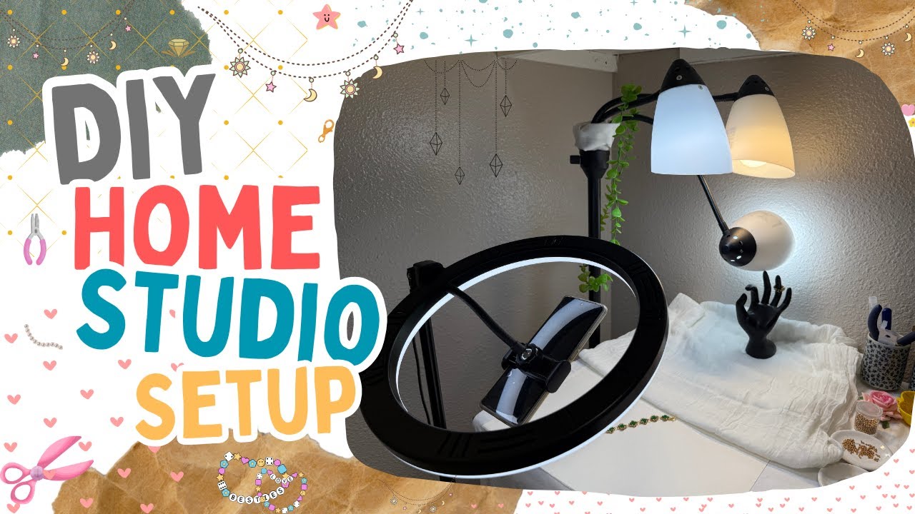 How to make a studio in your room? How to set up DIY/Art studio at home ...