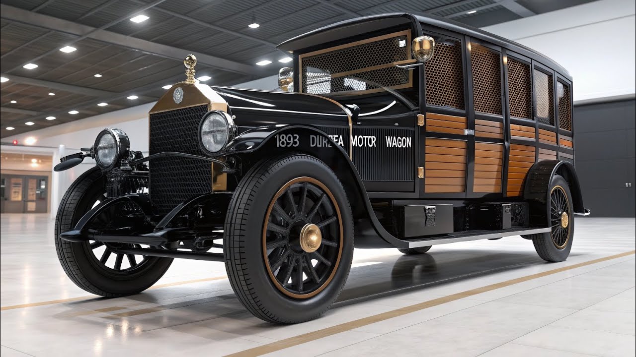 1893 Duryea Motor Wagon Reimagined in 2026 | A Timeless Classic Returns ...