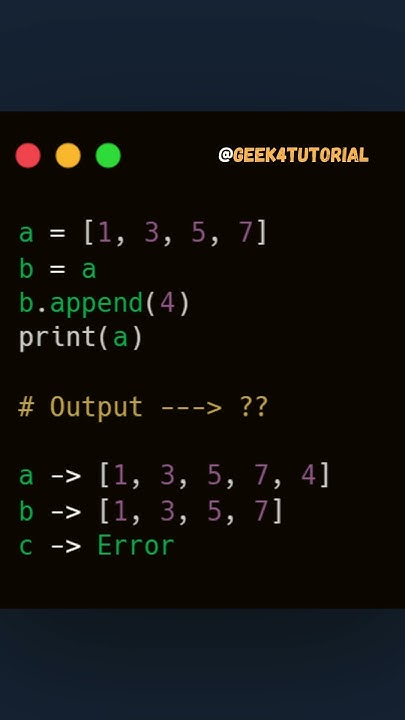 Python Quiz Day 19 Comment The Answer Pythonquiz Youtube