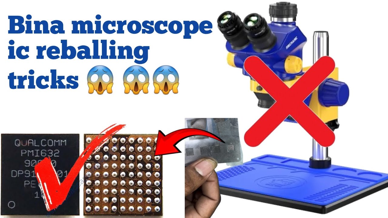 ic reballing || ic reballing tricks||ic reballing kese kare ||ic ...