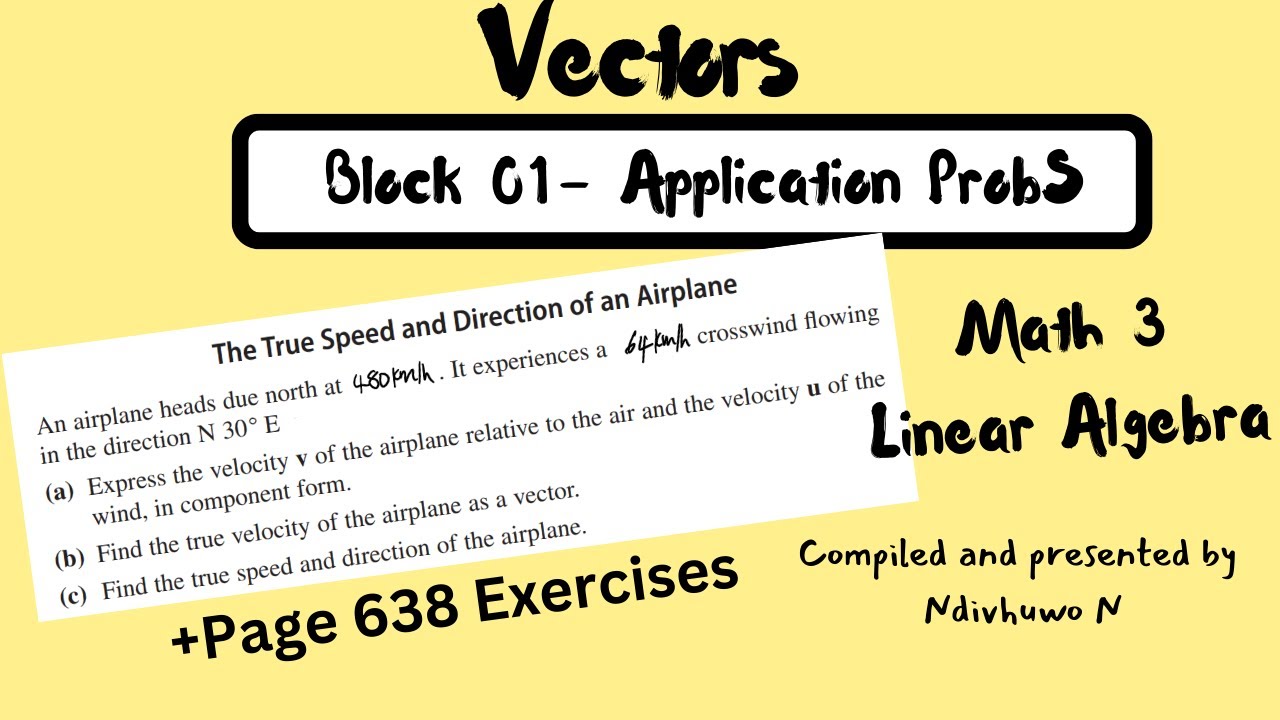 Practice session | Application Problems Forces and Vectors - YouTube