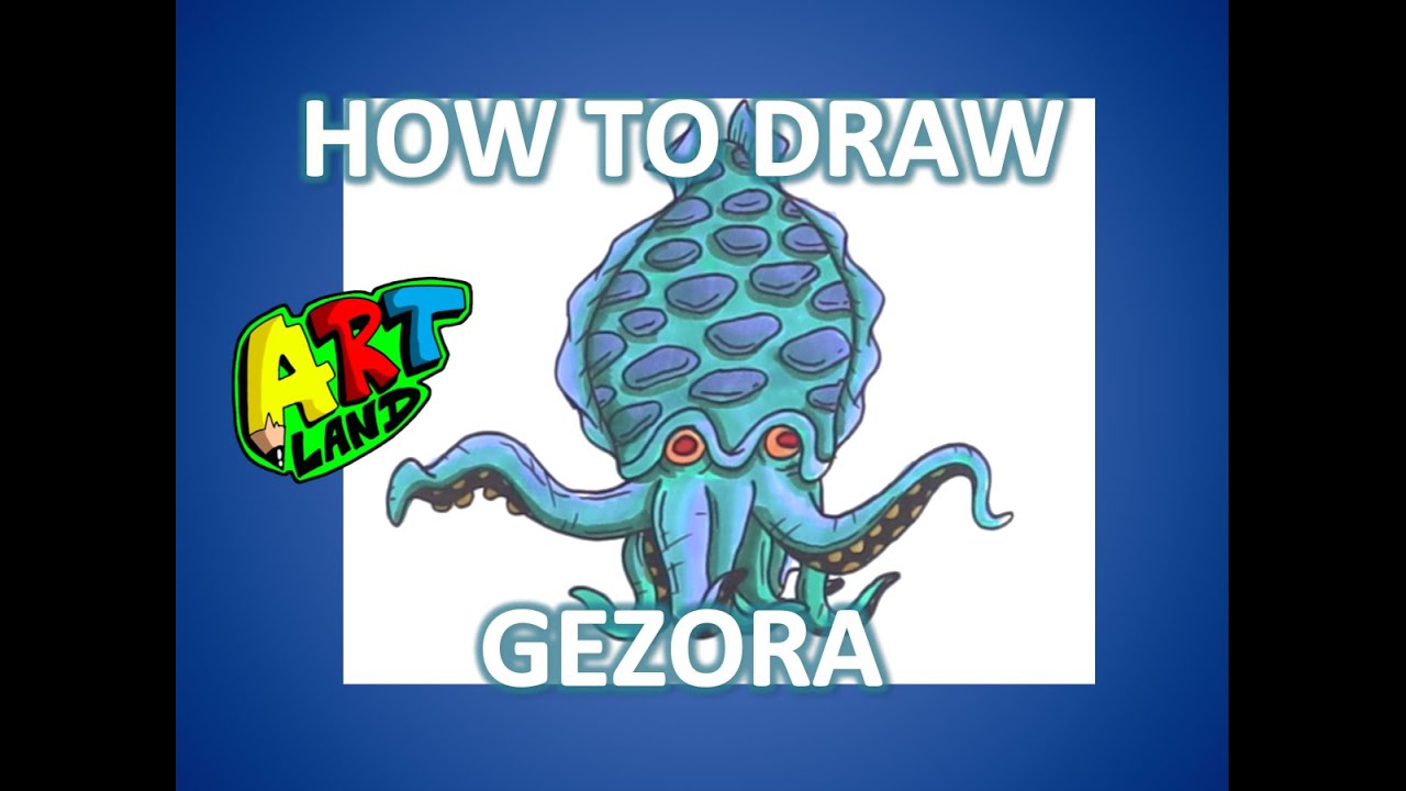 How to Draw GEZORA!!! - YouTube