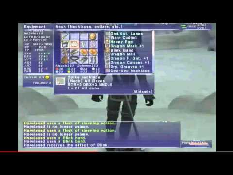 FFXI Maat Dragon .avi - YouTube
