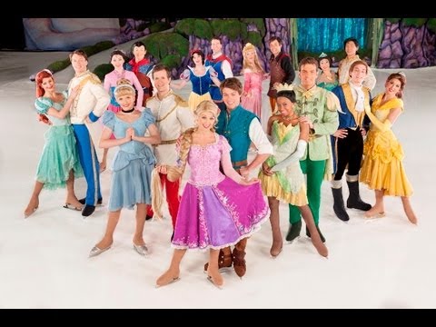 DISNEY ON ICE -CINDERELLA/ TAGLED / beauty and the beast/ princess and ...