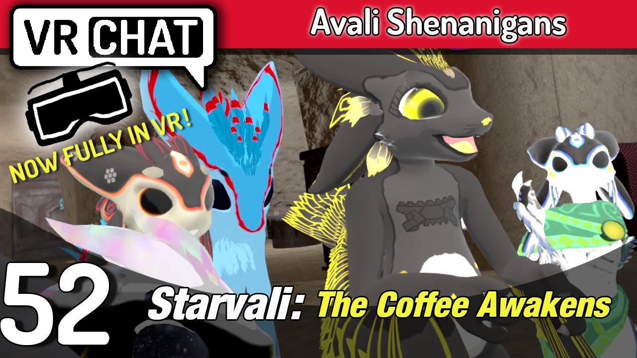 VRChat | Avali Shenanigans | Ep.52 | Starvali: The Coffee Awakens - YouTube