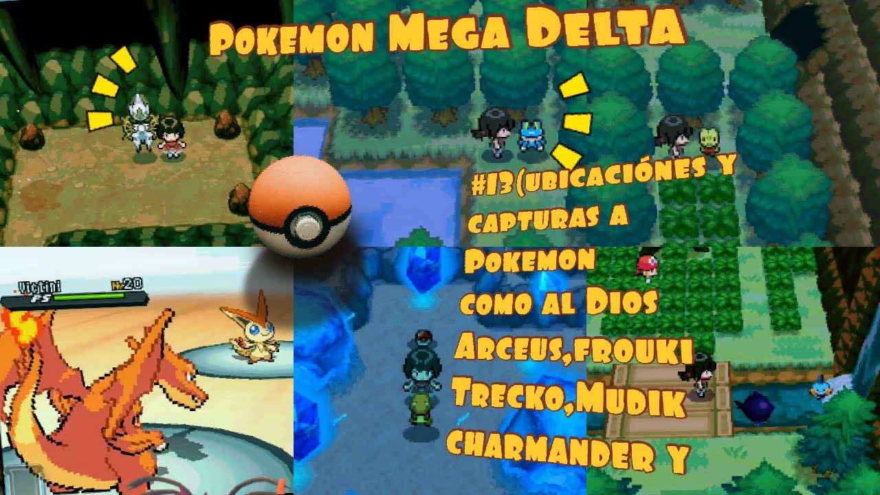Guia Pokemon Mega Delta #13(Ubicaciones y capturas de Arceus ,Frouki 🐸 ...