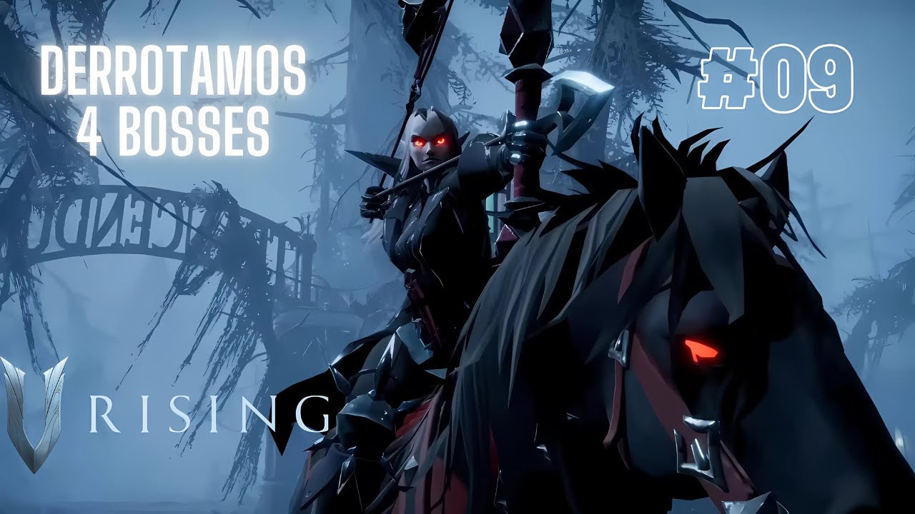 V RISING #09 DERROTAMOS 4 BOSSES - CHRISTINA, VINCENT, MEREDITH E KRIIG ...