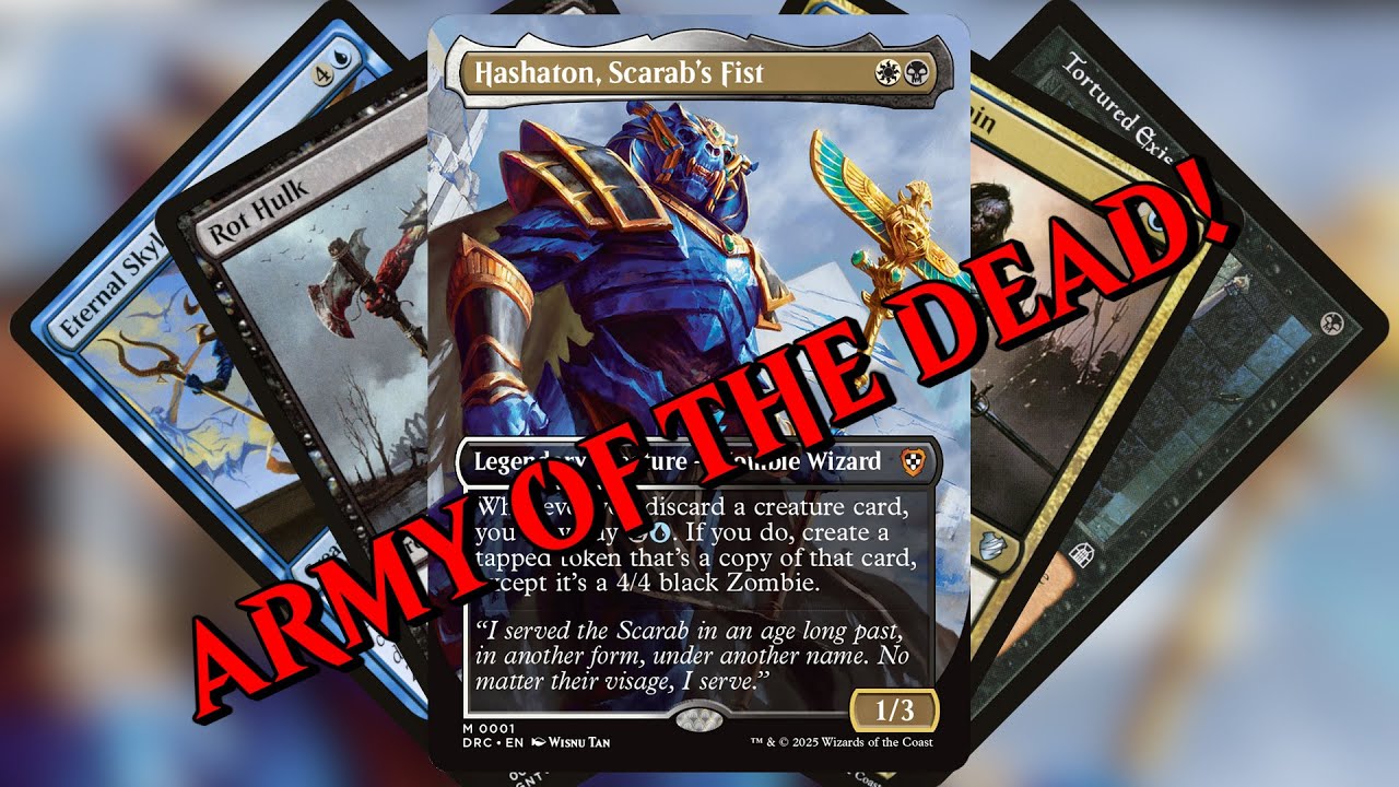 Hashaton, Scarab's Fist Commander Deck | MTG EDH Deck Tech | ARMY OF ...