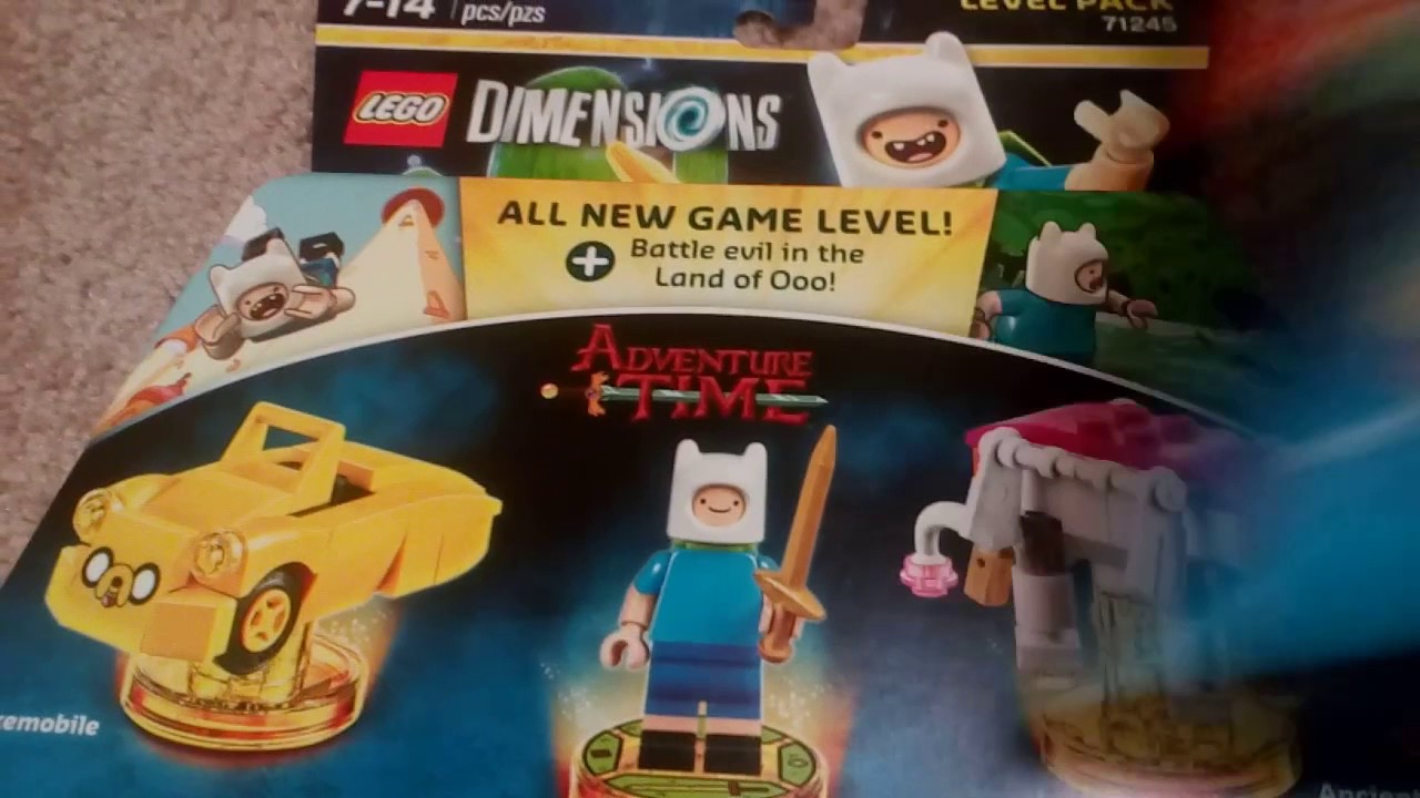 Unboxing Lego Dimensions Finn level pack and Jake Team pack. - YouTube