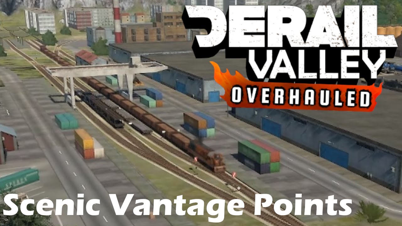 Derail Valley - Scenic Vantage Points - YouTube