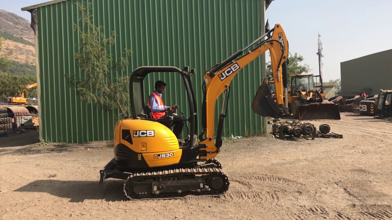 2014, JCB JS30 2.6 Ton Excavator Lot 124 - YouTube