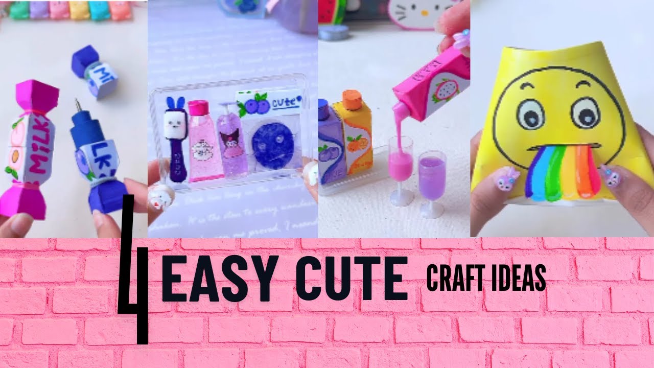DIY craft hacks, simple craft projects, easy home decor crafts, quick ...