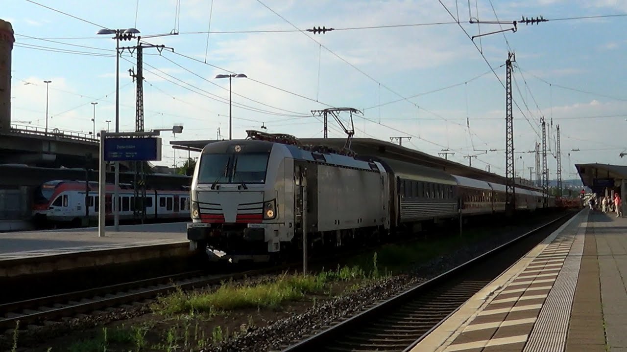 Euro-Express Nacht-/Autozug nach Livorno (193 773) - YouTube