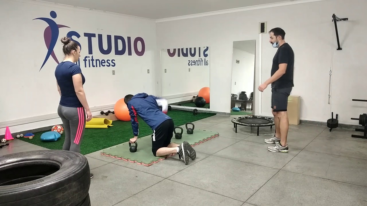 Treino Funcional em Casal - Studio All Fitness - YouTube