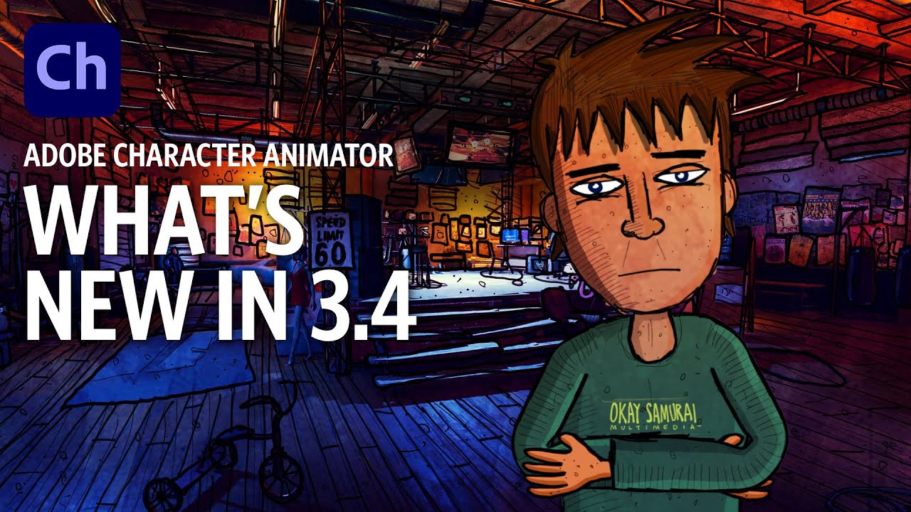 What's New In Character Animator 3.4 - YouTube