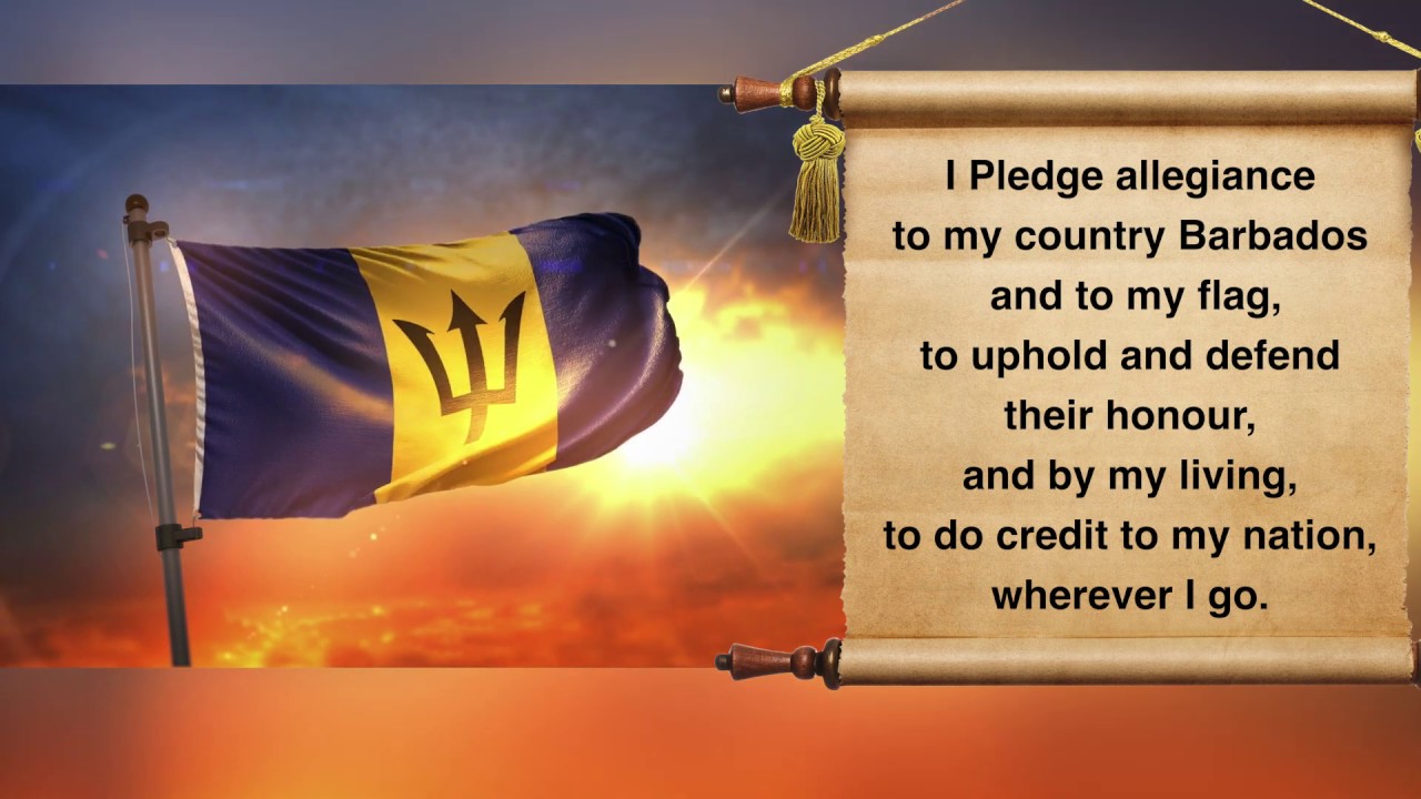 The Pledge of Barbados - YouTube