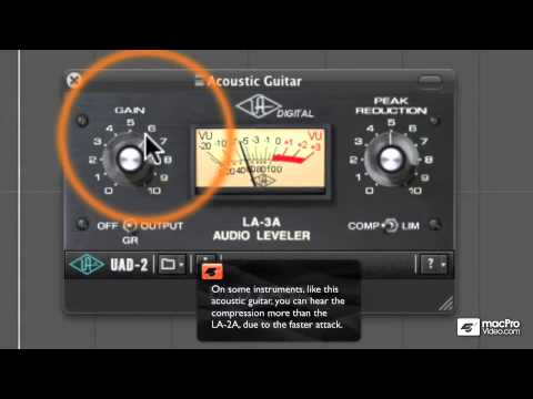 Universal Audio: UA: All About Compression - 10 LA-3A Compressor on ...