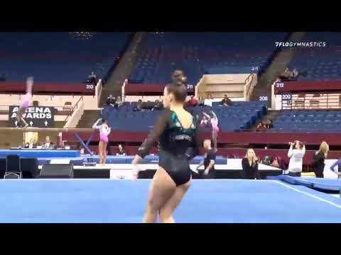 LEVEL 10 FIRST PLACE FLOOR ROUTINE~Isabelle Perez Gymnastics - YouTube