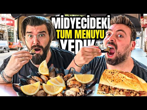 MİDYECİDE TÜM MENÜYÜ YEDİK !