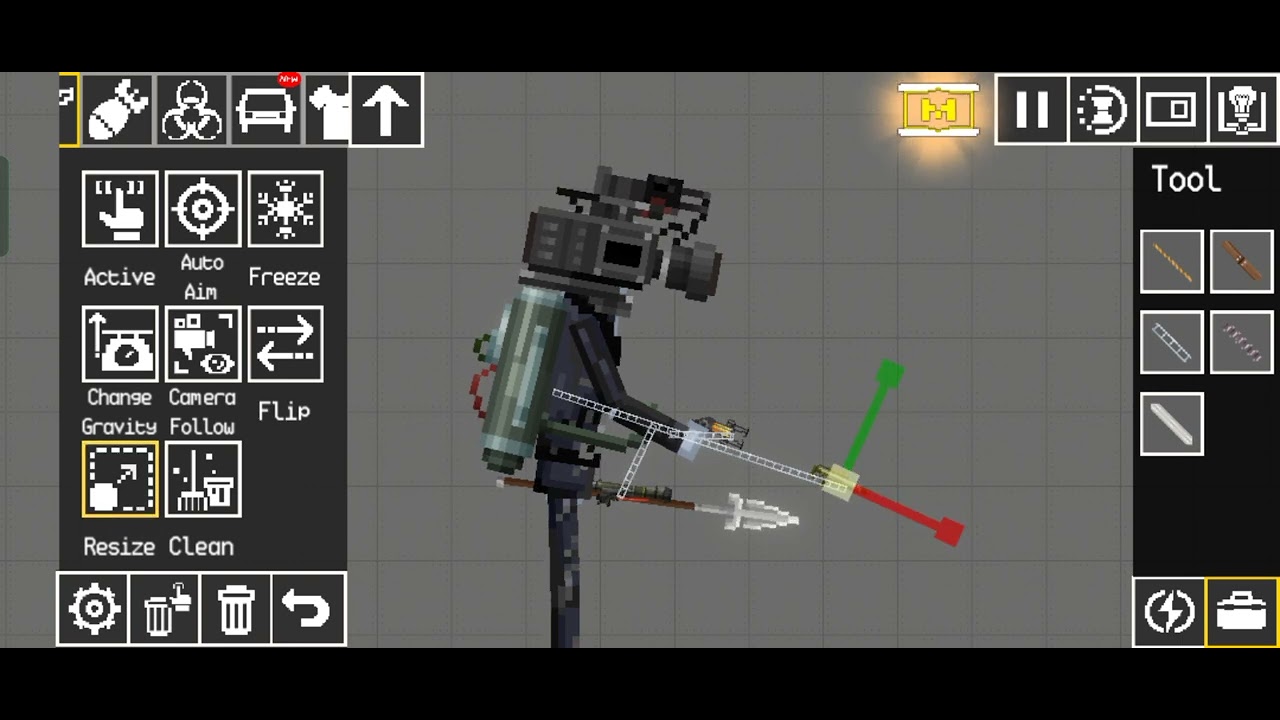 how to make upgraded Titan camera man in ragdoll playground - YouTube
