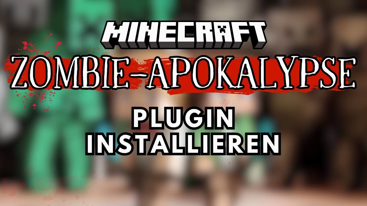 Minecraft Zombie-Apokalypse-Plugin installieren (exaroton) - YouTube