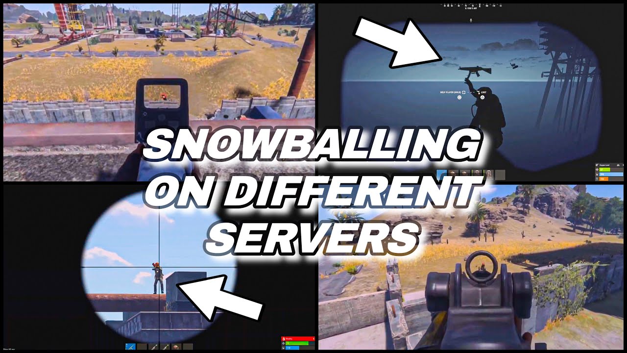 How MY SQUAD SERVER HOPS | Rust Console Ps5 - YouTube