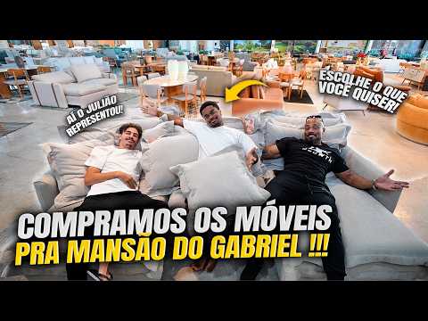 COMPRAMOS OS MÓVEIS PRA MANSÃO DO GABRIEL COXINHA !!! 