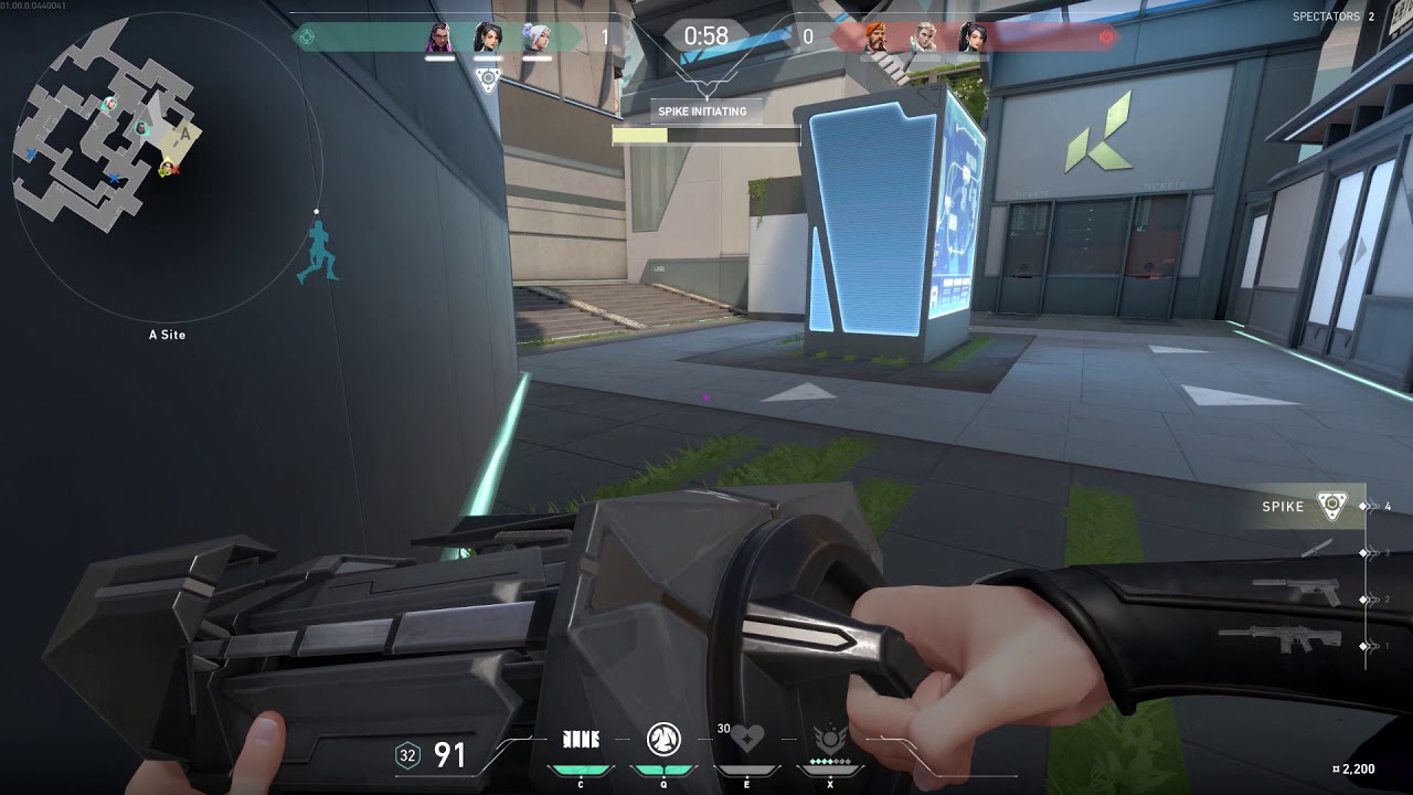 Sage Valorant Wall Tips on Split Map HIDE THE SPIKE! - YouTube