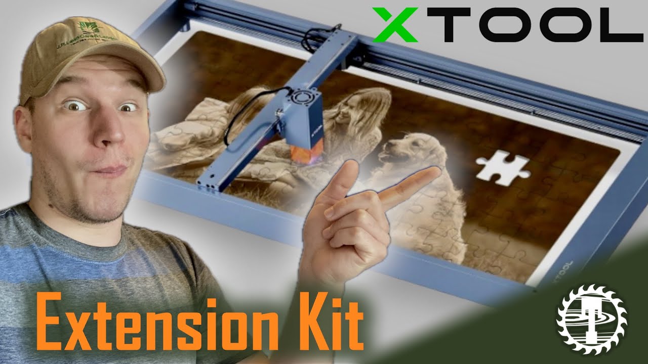 xTool D1 Pro Laser Engraver: Extension Kit (Installation) - YouTube
