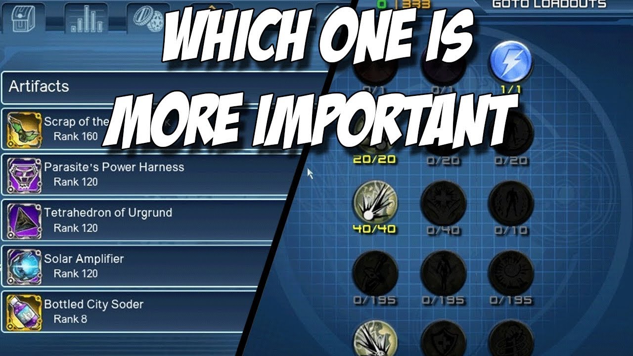 DCUO: Skill Points Vs Artifacts? Which One is Needed Most For all Roles ...