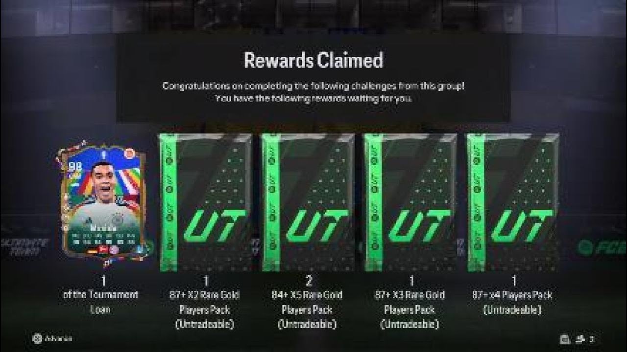 EAFC 24. Small pack opening with a W player! - YouTube